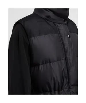 Moncler Down Long Coat - Black