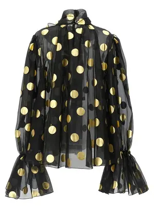Dolce & Gabbana Polka Dot Blouse