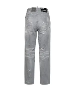 Dsquared2 Distressed Spotted Washed Jeans