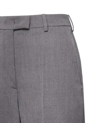 Valentino Garavani High-waisted Wide-leg Tailored Trousers