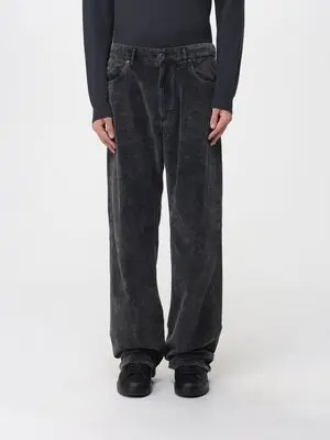 Dolce & Gabbana Corduroy Logo Patch Pants