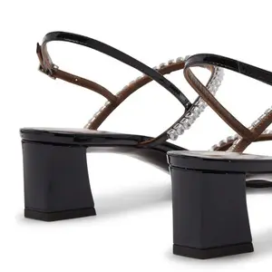 GIUSEPPE ZANOTTI Valentiine Rhinestone Sandals