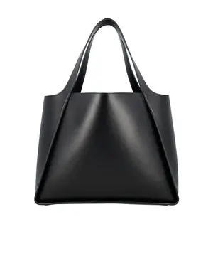 Stella McCartney Logo Print Tote Bag - Black