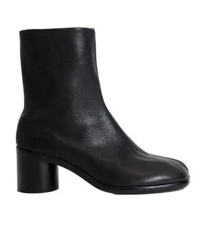 MAISON MARGIELA Tabi Side-zipped Ankle Boots - Black