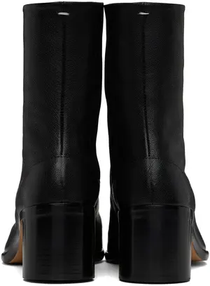 MAISON MARGIELA Tabi Side-zipped Ankle Boots - Black
