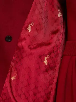 Max Mara Double-breasted Belted Coat