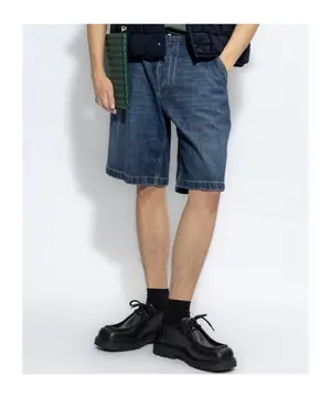 Bottega Veneta Belted Denim Shorts