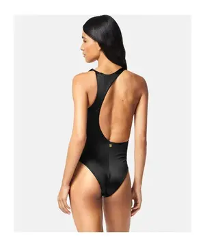 Versace Rolled Cut-out One-piece Swimsuit