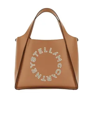Stella McCartney Logo Detail Top Handle Bag