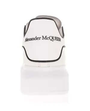 Alexander McQueen Oversized Lace-up Sneakers - White