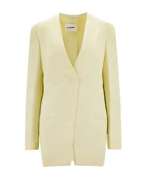 Jil Sander V Neck Blazers For Women