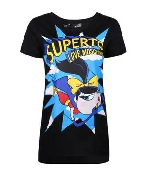 Moschino Printed T-shirt - Black