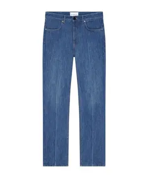 Givenchy Straight-leg Shadow Washed Jeans - Medium Blue