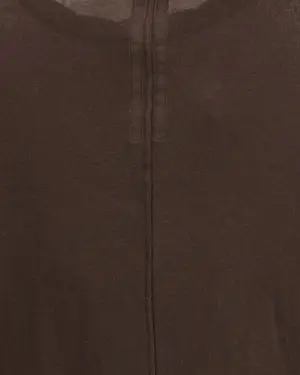 Rick Owens Long Sleeved Knitted T-shirt - Green