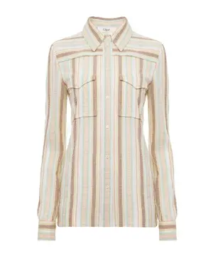 Chloe Striped Shirts For Women