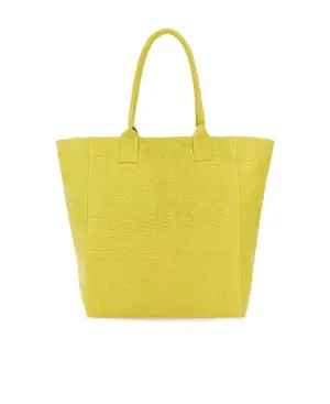 Isabel Marant Étoile Yenky Embroidered Tote Bag - Yellow