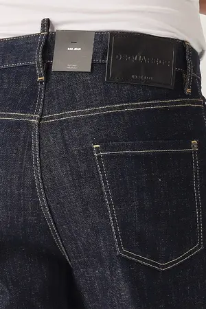 Dsquared2 642 Logo Patch Jeans - Black