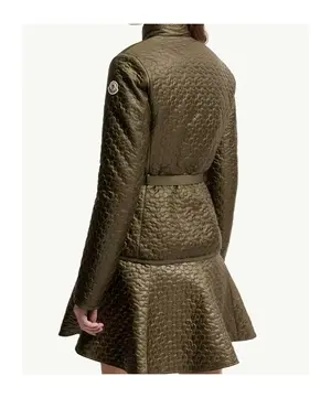 Moncler Geranium Floral-quilted Short Down Jacket