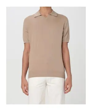 Brunello Cucinelli Short-sleeved Fine-knitted Polo Shirt