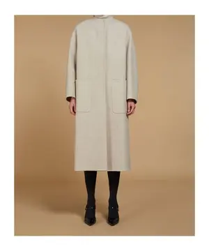 Max Mara Crewneck Coat