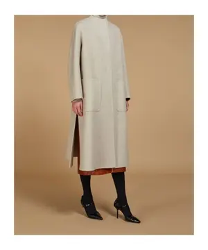 Max Mara Crewneck Coat