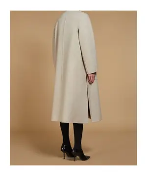 Max Mara Crewneck Coat