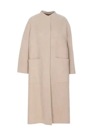Max Mara Crewneck Coat