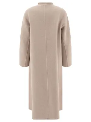Max Mara Crewneck Coat