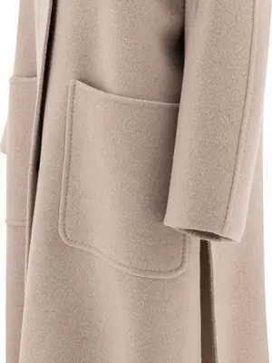 Max Mara Crewneck Coat