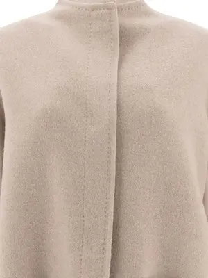 Max Mara Crewneck Coat