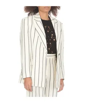 Brunello Cucinelli Striped Double-breasted Blazer