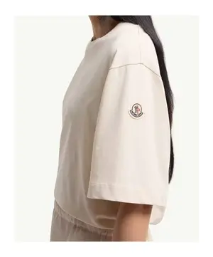 Moncler Logo Patch T-shirt Dress