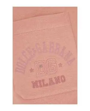 Dolce & Gabbana Dg Logo Embroidered Track Shorts - Pink