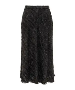 IRO PARIS Textured Midi Skirt