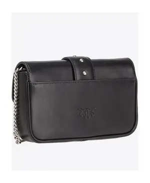 Pinko Love One Pocket Chain Linked Crossbody Bag