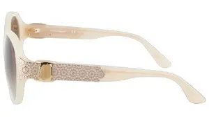 FERRAGAMO Ivory Logo Sunglasses