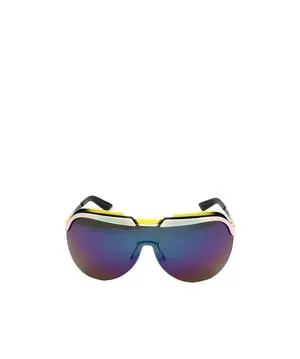 Dior Aviator Sunglasses With Logo Legs - Blue