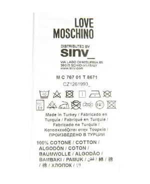 Moschino Logo Printed Shirt