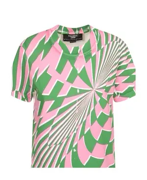 Stella McCartney Graphic Print Crewneck T-shirt - Green