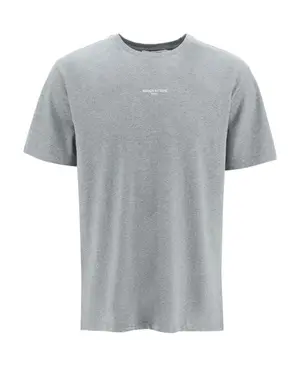 Maison Kitsuné Logo-embroidered Cotton T-shirt