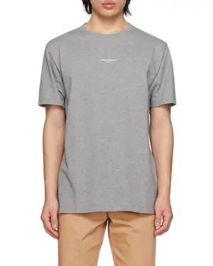 Maison Kitsuné Logo-embroidered Cotton T-shirt