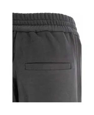 Brunello Cucinelli Elastic Waist Jogger Pants - Black
