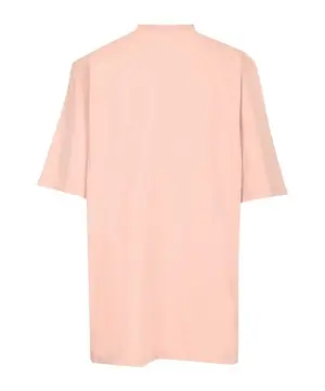 Attico Oversized Logo Embroidered T-shirt - Rose
