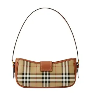 Burberry Vintage Check Buckle Shoulder Bag