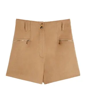 Max Mara Tailored Shorts With Zip Pockets
