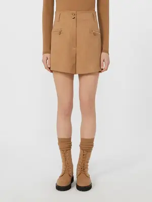 Max Mara Tailored Shorts With Zip Pockets