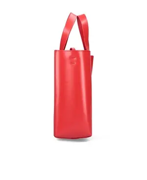 Marni Logo Mini Shoulder Bag - Red