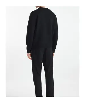 Maison Kitsuné Fox Head Intarsia Knit Jumper - Black