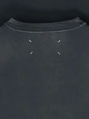 MAISON MARGIELA Reverse Logo Crewneck T-shirt - Black