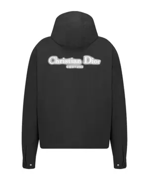 Dior Logo Printed Hooded Jacket